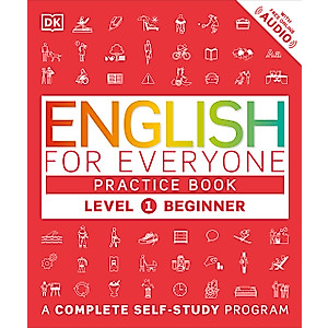 English for Everyone: Level 1 Practice Book - Beginner English: ESL Workbook, Interactive English Learning for Adults