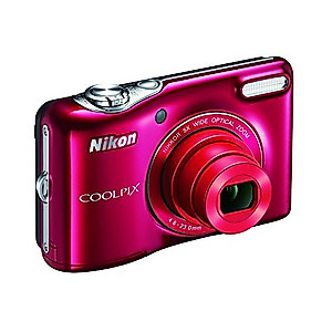 Nikon COOLPIX L32 Digital Camera with 5x Wide-Angle NIKKOR Zoom Lens