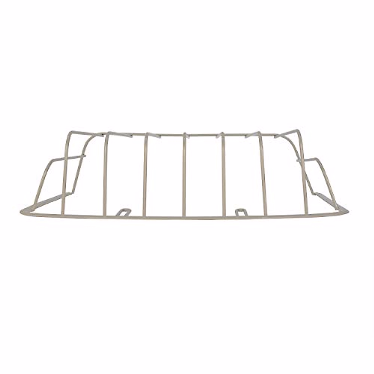 Spectrum Diversified Ashley Cabinet & Wall-Mounted Board & Bakeware Holder, Cookie Sheet Cutting Board Organizer for Cabinet, Baking Accessory Storage & Organization, Satin Nickel