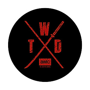 TWD Season X Logo PopSockets Swappable PopGrip