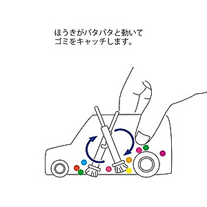 Midori Desktop Mini Cleaner and Dust Sweep, Pink Transparent (65612006)