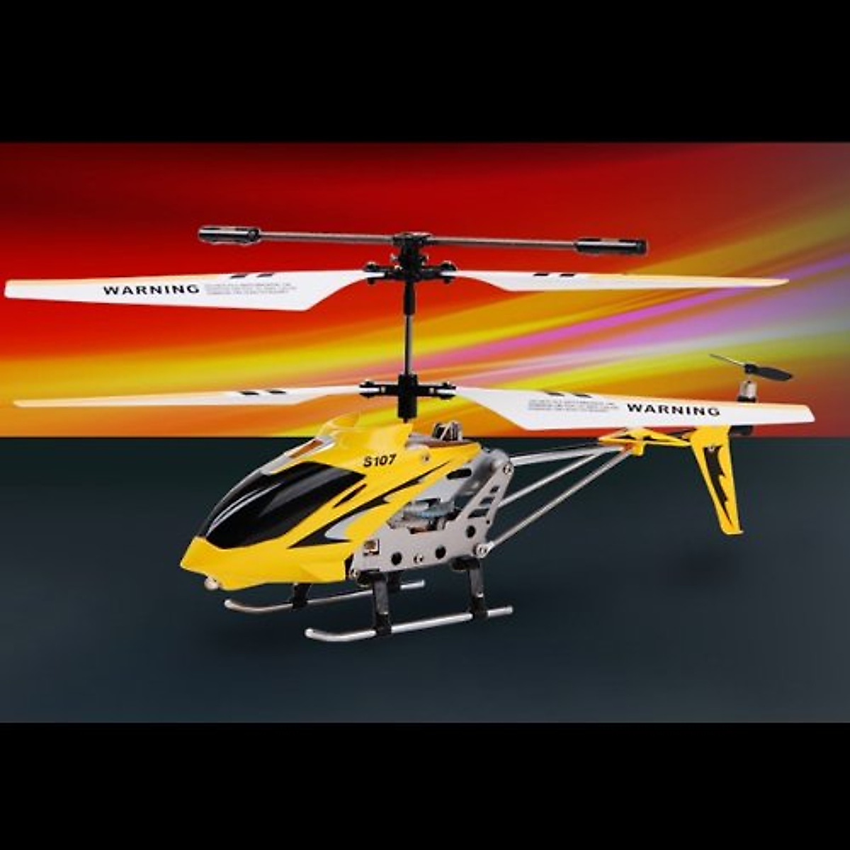 GoolRC Remote Control Helicopter, S107/S107G RC Helicopter for Kids and Adults, 3 Channel Mini Helicopter with Gyro for Boys and Girls (Yellow)