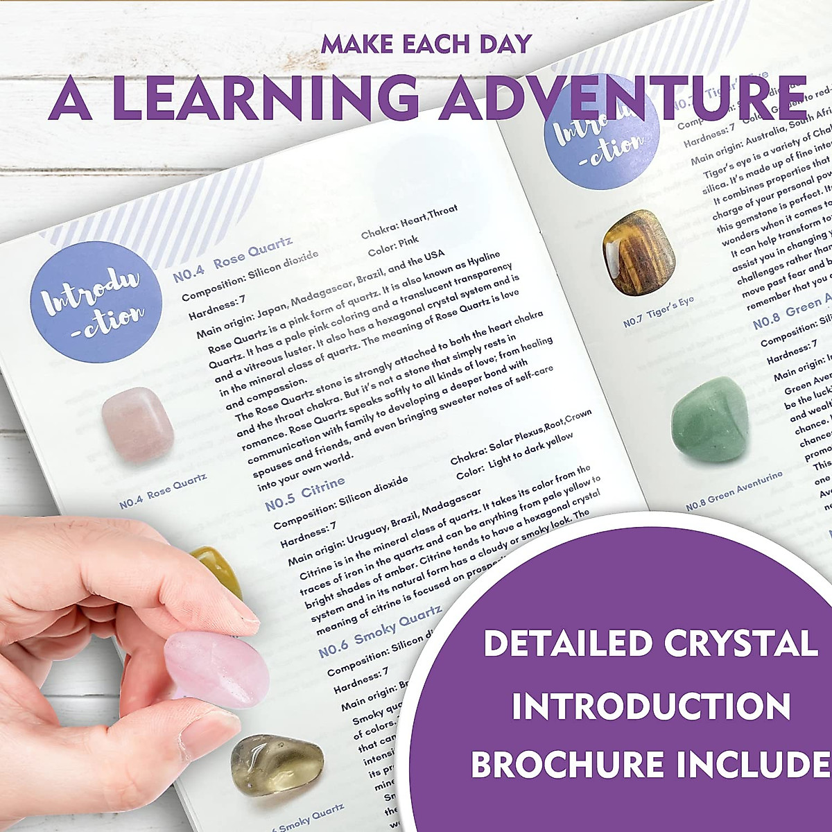 PAOSOD Healing Crystal Advent Calendar 2022 - 24 Pcs Christmas Novelty Toy Set - 2023 New Year 24 Days Countdown Board Game-Christmas Countdown Calendars for Christmas Home Garden Decoration