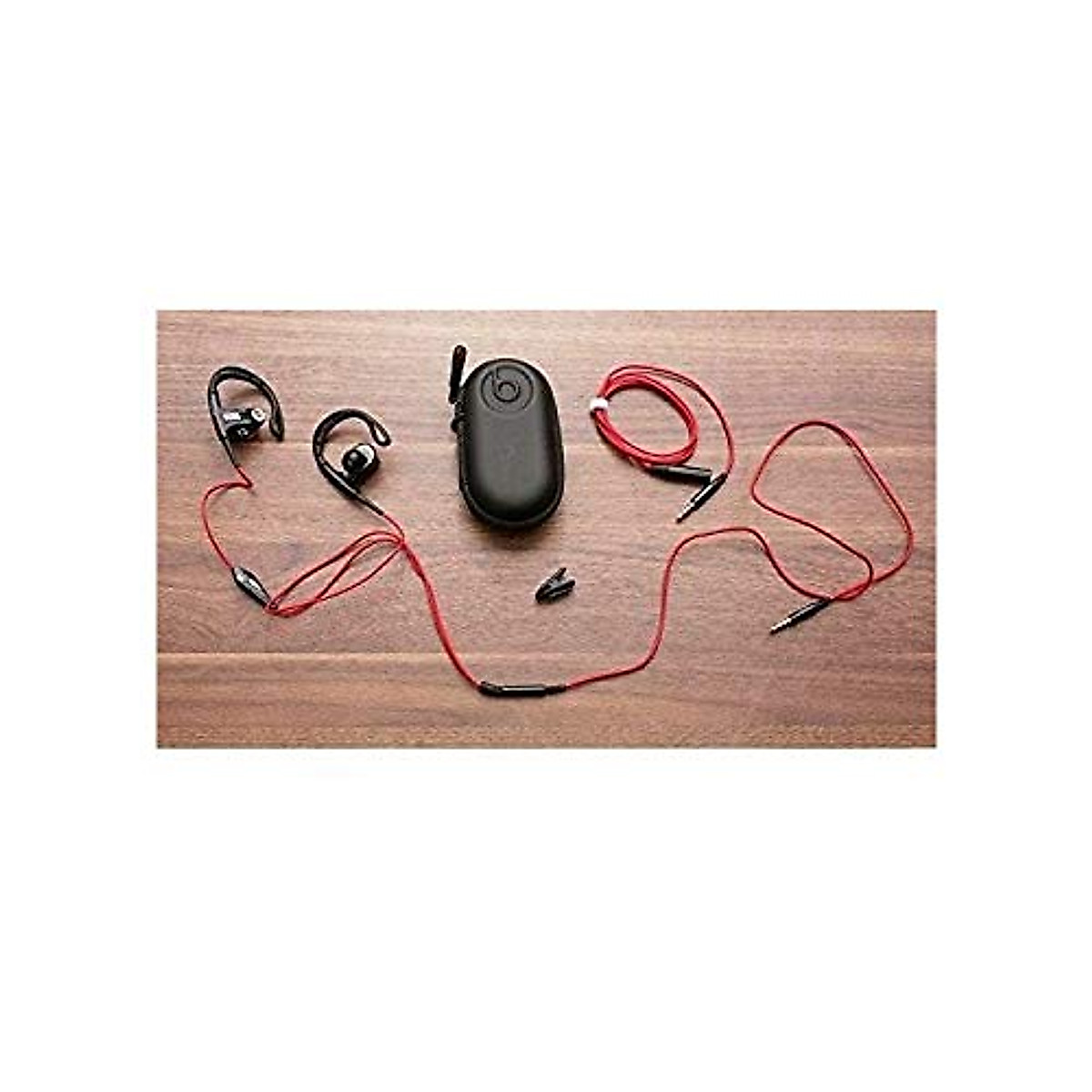 B-Pouch Earbud/Earphone Case Hard Pouch Compatible with Airpods Buds, Power Beats Wireless 2, Tour, SoundSport, JLab, Turbine, BeatsX, iBeats, Gratitude, Lady Gaga, JBL, Diddy, DNA Portable - Black