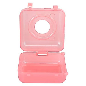 TIKATARER Printer Protective Case, Protective Shell PC for Peripage Pocket Case Pocket Printer Case Phone Pocket Thermal Sticky Note Barcode Printer (Pink)