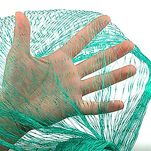 KINGLAKE 33 Ft x 13 Ft Green Garden Bird Netting,Green Garden Plant Netting,Garden Plant Fruits Fencing Mesh