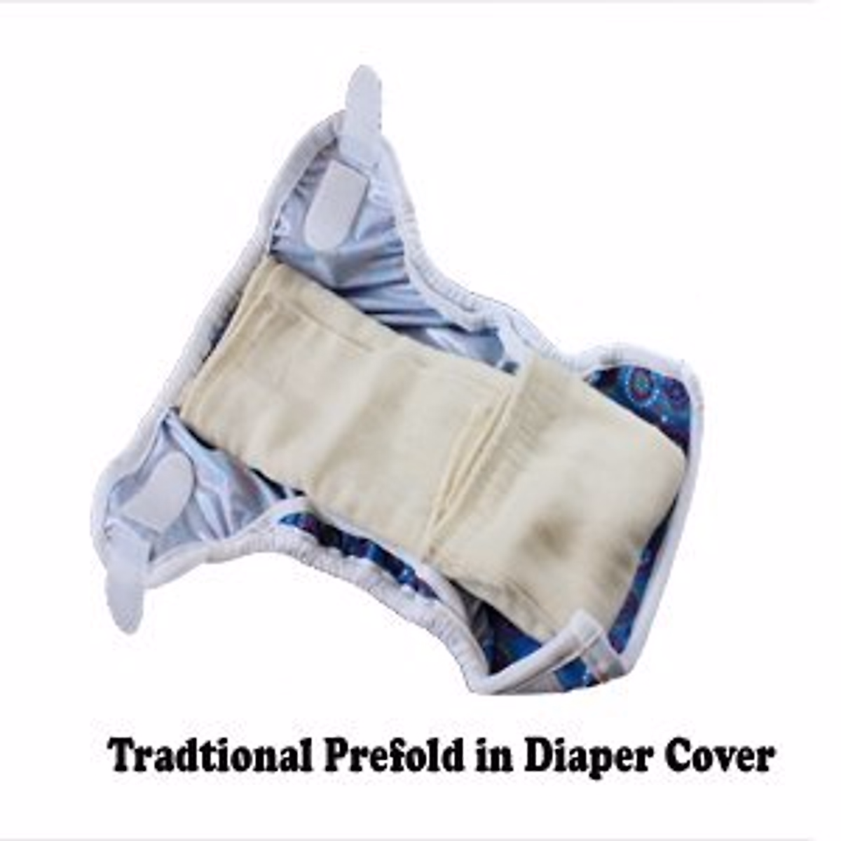 OsoCozy Better Fit Unbleached Prefold Cloth Diapers -100% Cotton, Gauze Weave, Sized for Tri Folding - Size 3 - (Toddler 4x8x4 Fits 25-45 lb.) - 1 Dozen