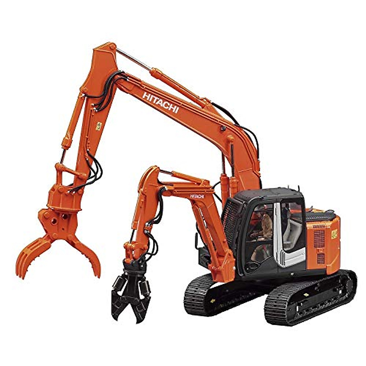 Hasegawa HSW04 1:35 Scale Hitachi Double Arm Construction Machine Astaco Neo Plastic Model