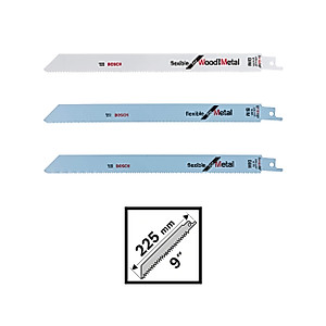Bosch 2607010906 Jigsaw Blade-Set For Wood/Metal 6 Pcs