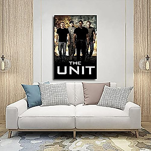 The Unit TV Series Poster Classic Restaurant Corridor Decoration 3 Canvas Poster Wall Art Decor Print Picture Paintings for Living Room Bedroom Decoration Frame:16×24inch(40×60cm)