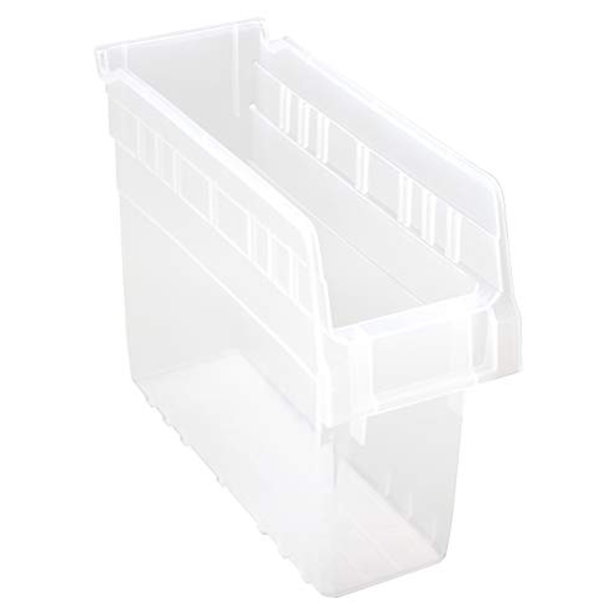 Quantum Storage K-QSB801CL-12 12-Pack Store-Max Plastic 8" Shelf Bins, 11-5/8" x 4-3/8" x 8", Clear