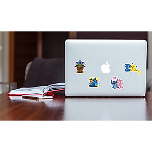 Stitch Caroon Stickers(100pcs) Waterproof Vinyl for Waterbottle Laptop Luggage Car Motorcycle Bicycle Fridge DIY Styling Vinyl Home