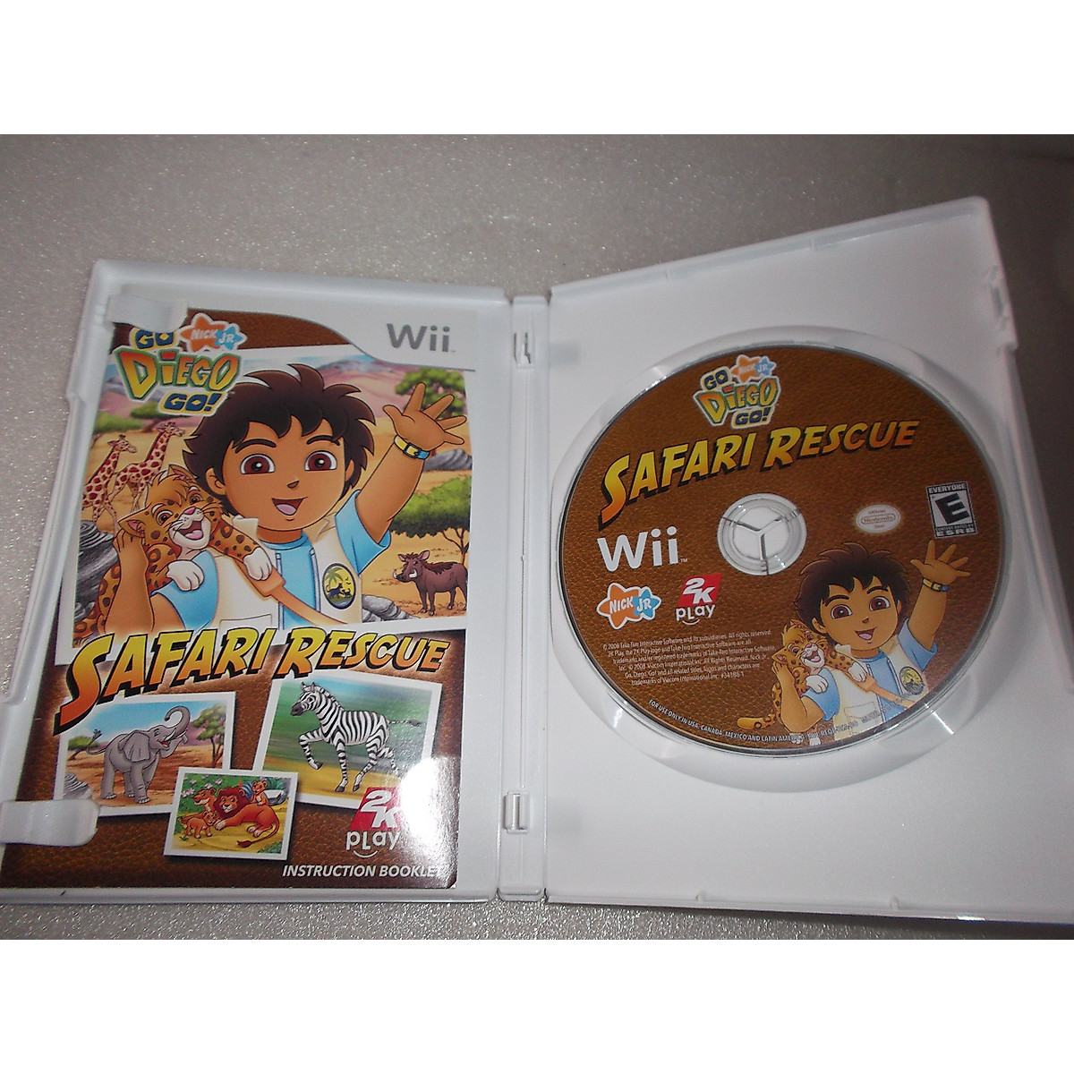 Go Diego Go Safari Rescue - Nintendo Wii