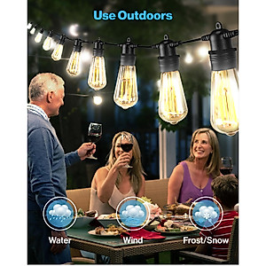 Sunco 4 Pack Vintage LED Edison Bulbs, 75W Equivalent 13W, 1600 LM Ultra Brightness Dimmable ST58 Filament, 4000K Cool White, E26 Medium Base, Clear Glass Light Bulbs