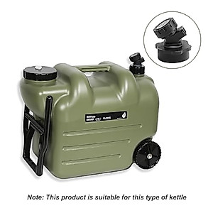 5-Gallon Water Jug Spigot,Water Carrier Jug Replacement Faucet Assy,Compatible with Coleman 5 Gallon Water Carrier Model,Universal Water Spout for 5-Gallon Jug (1 Pcs)