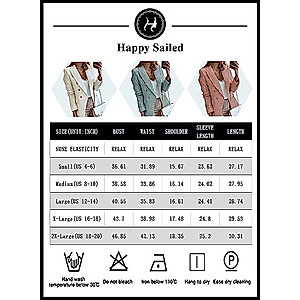 Happy Sailed Womens Tweed Blazer Jackets Fashion Double Breasted Lapel Collar Business Blazers with Pockets Long Sleeve Open Front Office Professional Blazer Work Suits 2023 Black Large