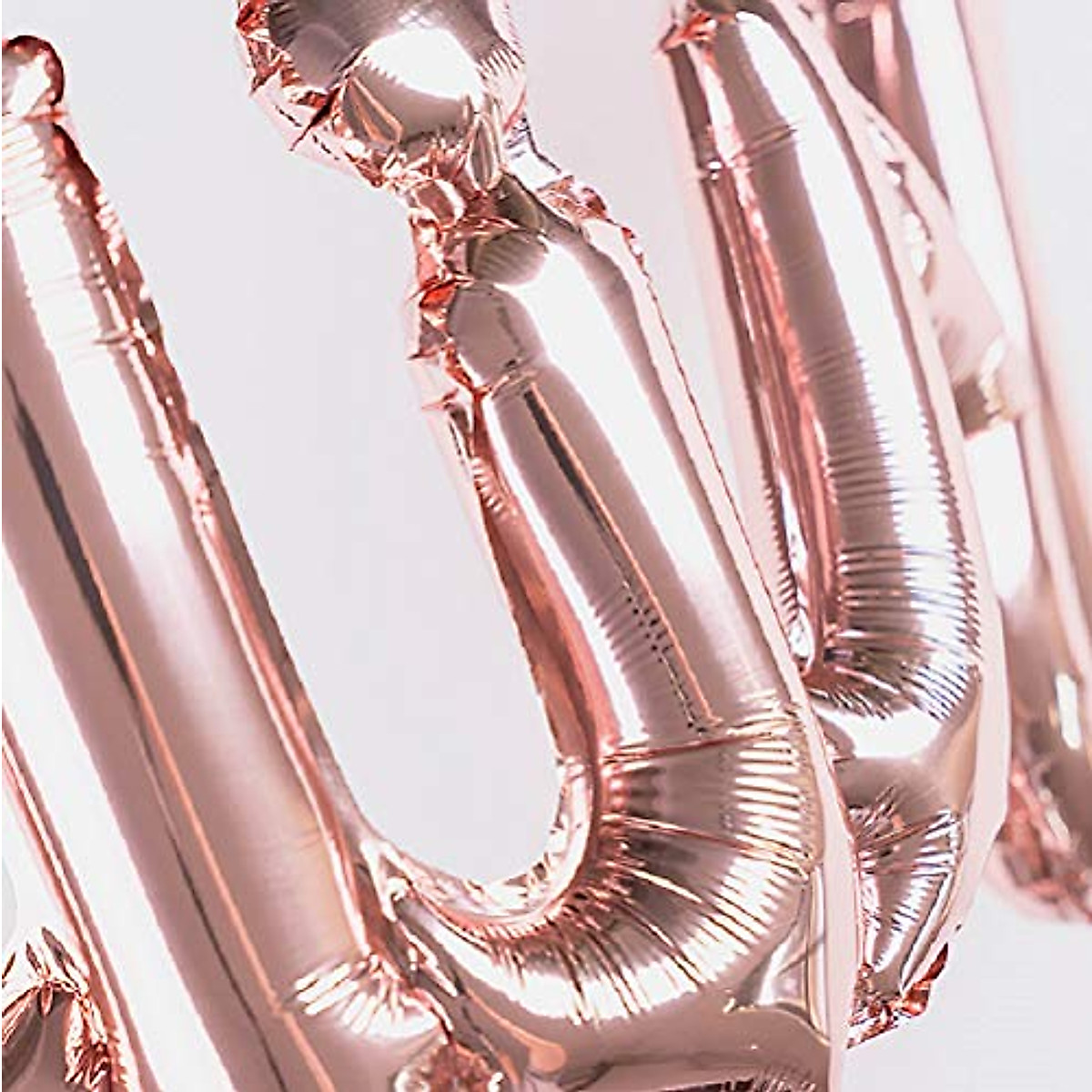 Rose Gold “Girl” Script Foil Balloon - 24” One-Piece Letters Balloon for Girl Baby Shower, Gender Reveal, Pregnancy Announcement, First Birthday Party, Christening, Baptism, Nursery Decoration