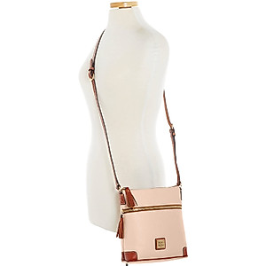 Dooney & Bourke Handbag, Pebble Grain Small Tassel Crossbody - Blush