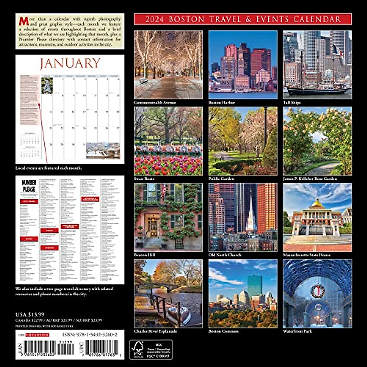 Boston 2024 Calendar