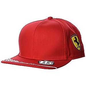Fuel For Fans Unisex Formula 1 Scuderia Ferrari 2020 Team Cap, Charles Leclerc, Red, One Size