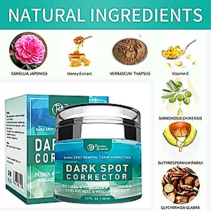 Paradise Emerald Dark Spot Remover for Face, Hyperpigmentation Treatment, Melasma, Freckle, Sun Spots Removal for All Skin Types Dark Spot Corrector for Men and Women