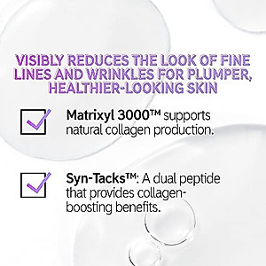 The INKEY List Collagen Peptide Serum, Face Serum to Plump and Firm Skin, Reduce Fine Lines and Wrinkles, 1.01 fl oz