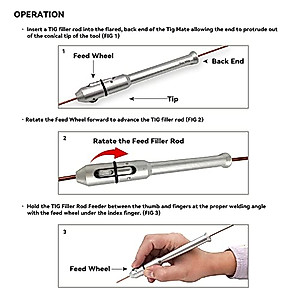 Tig Pen Rod Holder TIG Welding Finger Feeder TIG Wire Feeding Pen Tool Pencil Filler