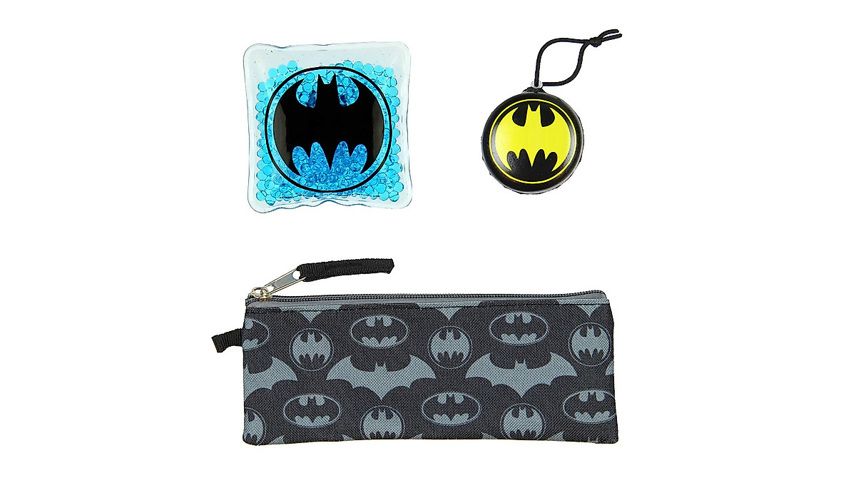 Bioworld Batman 16" Backpack Combo Set - Perfect for Fans