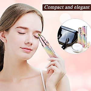 Women's Hair Removal Eyebrow Trimmer 2 in 1 Eyebrow Lips Body Facial Hair Removal Colorful