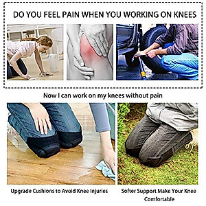 Knee Pads for Gardening Cleaning,Protective Knee Pads for Men Women Work,Kneepads with Thick EVA Foam Padding for Scrubbing Floors, Gardening, Yoga & Construction,Collision Avoidance Knee Sleeve. (M)