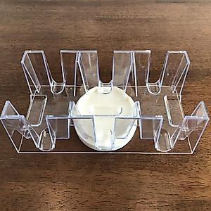 Yuanhe 9 Deck Rotating-Revolving Playing Card Tray, Card Holder