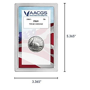 1986 S Commemorative Statue of Liberty Half Dollar AACGS Proof