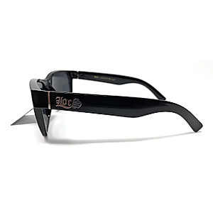 Locs 91070 Black Sunglasses | Authentic Hardcore Gangster OG Cholo Classic Shades