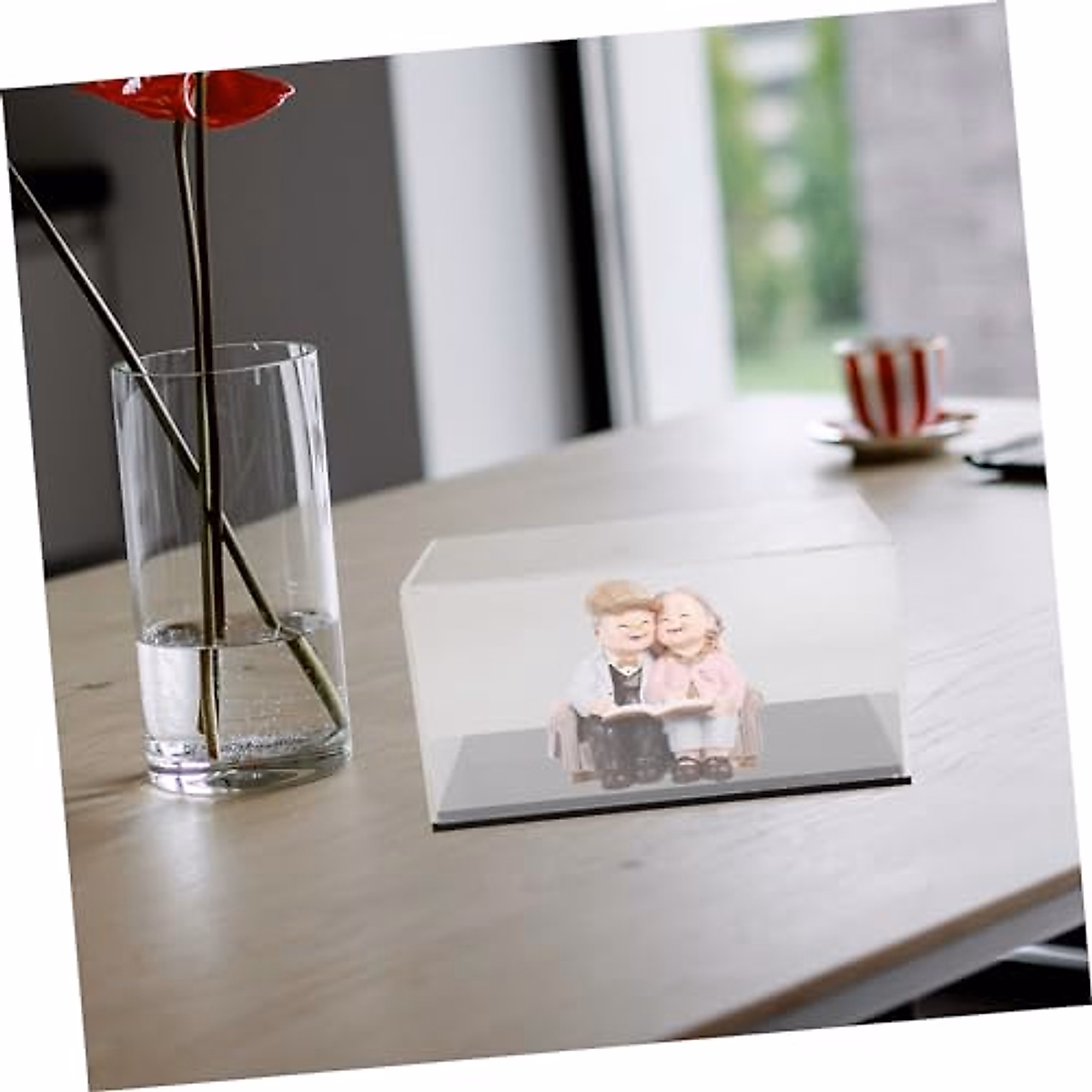 Cabilock Box Display case Toys Clear Display Container Handicrafts Storage Case Action Figure Protective Case Handicraft Case Handicrafts Case Figure Case Model Case Acrylic Jewelry Statue