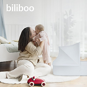 Biliboo Premium Baby Lounger for Newborn, Infant and Toddler - Baby Nest Lounger - Grey