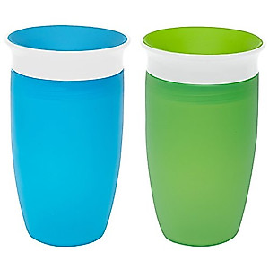Munchkin® Miracle 360 Sippy Cup, Green/Blue, 2 Count