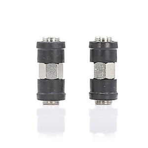 Weather Sealed Cable Extension Coupler - 4 Pack - Cable Extension Adapter (Barrel Splice - Coupler) - Connects Two Coaxial Video Cables (Female to Female Connector) 3GHz Rated