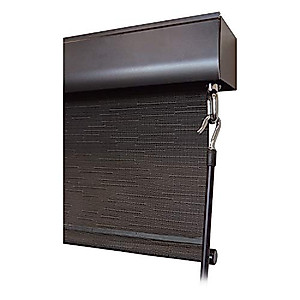 Keystone Fabrics E70.88.60 Premium Outdoor Sun Shade, 8' Wide x 8' Drop, Kona