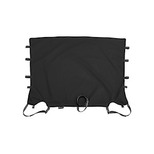 Rampage California Brief Soft Top | Vinyl, Black Denim | 92815 | Fits 1992 - 1995 Jeep Wrangler YJ