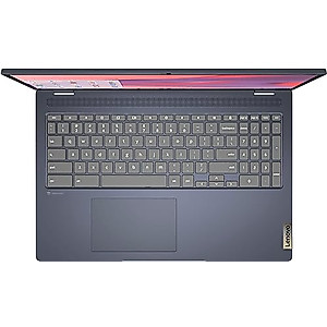 Lenovo IdeaPad 2023 Newest Flex 3i Chromebook Spin 2-in-1 Convertible Laptop Student Business, Intel Pentium Silver N6000, 15.6" FHD IPS Touchscreen, 8GB RAM, 64GB eMMC,WiFi 6, Chrome OS+MarxsolCables