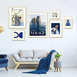 ccdcc 11x14 Aluminum Picture Frame Set of 2, Displays 8x10 Picture with Mat or 11x14 Poster without Mat, Metal Wall Gallery Photo Frame - Gold