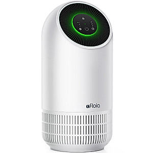 Afloia Air Purifiers for Home Large Room Fillo White, Afloia Antibacterial Efficient Replacement Filter