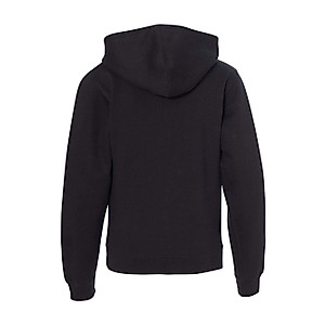 Independent Trading Co. ITC-Youth Midweight Hooded Sweatshirt-SS4001YZ-SM-Black