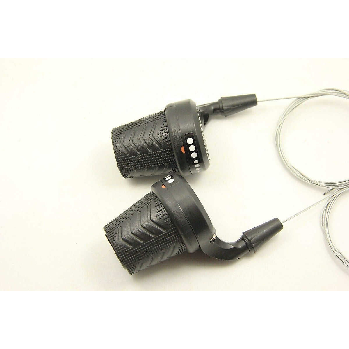 Bike Bicycle Shifters 3 x 5 6 7 Speed Shifters Set Twist Grip Gear Shifters