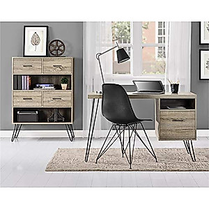 Ameriwood Home Landon Desk, Weathered Oak