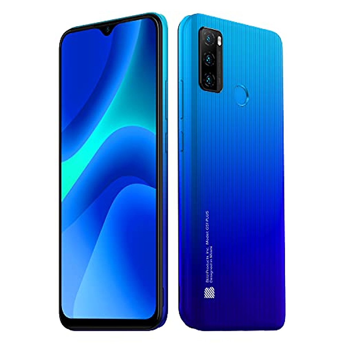 BLU G51 Plus | 2021 | All Day Battery | Unlocked | US Version | US Warranty| 3/64GB | Blue