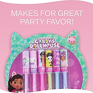 Gabby's Dollhouse 6 Piece Lip Gloss Clamshell