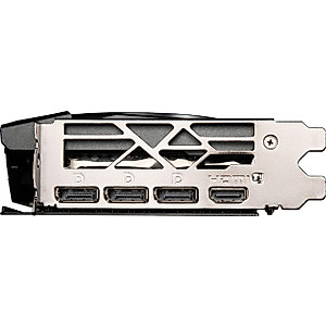 MSI Gaming GeForce RTX 4060 Ti 16GB GDRR6 Extreme Clock: 2685 MHz 128-Bit HDMI/DP Nvlink TORX Fan 4.0 Ada Lovelace Architecture Graphics Card (RTX 4060 Ti Gaming X Slim 16G)