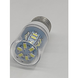 Delixike 5304511738 LED Light Bulb Refrigerator Replace PS12364857 AP6278388 4584444 KEI D34L Refrigerator LED Bulb