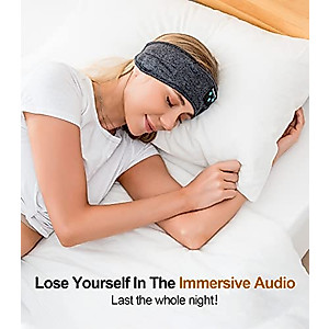 Sleep Headphones, Sleep Headphones for Side Sleepers - Noise Cancelling Headphones for Sleeping, Joseche Sports Sleeping Headphones Headband for Insomnia Nuit Travel, Gift for Women Men Mom Dad